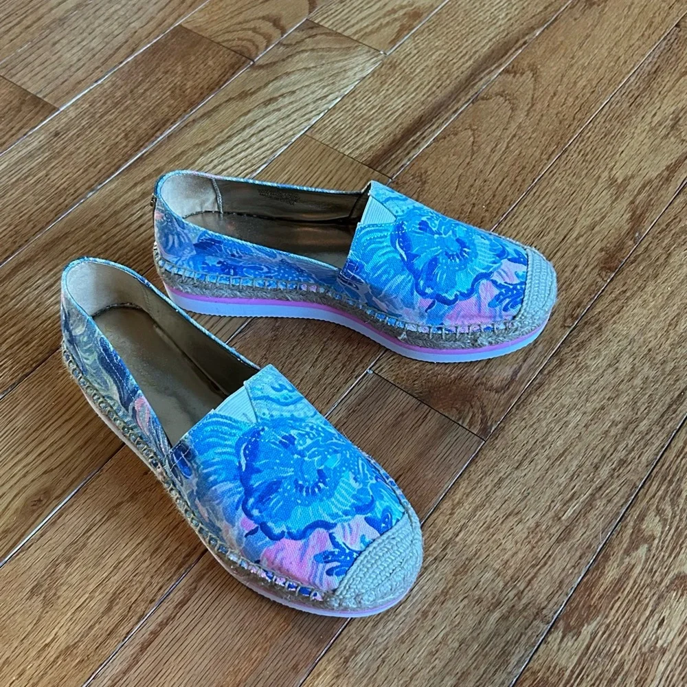 Lilly Pulitzer | Shoes | Lilly Pulitzer New Marlo Platform Espadrilles ...